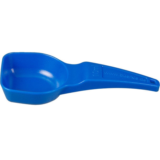 Measuring spoons, blue 10 ml 88 mm