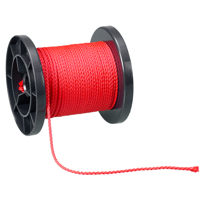 Plastic lowering rope - plastic rope - robust and reliable 25 m 2 mm